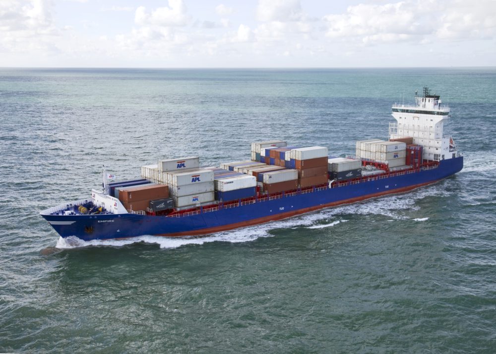 Customisation in the container feeder market – MV Empire | JR Shipping